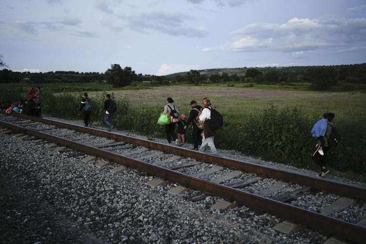 Mexican railway operator halts trains because so many migrants are ...