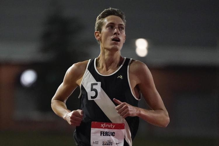 Steeplechaser Mason Ferlic shoots for the stars on the track and in his ...