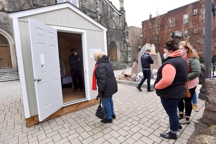 A look inside the tiny shelters meant to help with homelessness in Hamilton