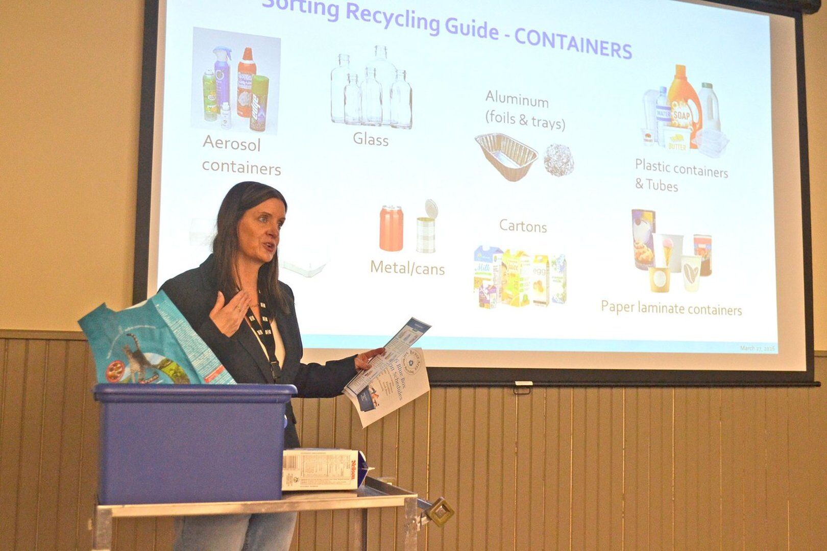 Mildmay meeting explains Ontario’s new Blue Box Recycling changes to ...