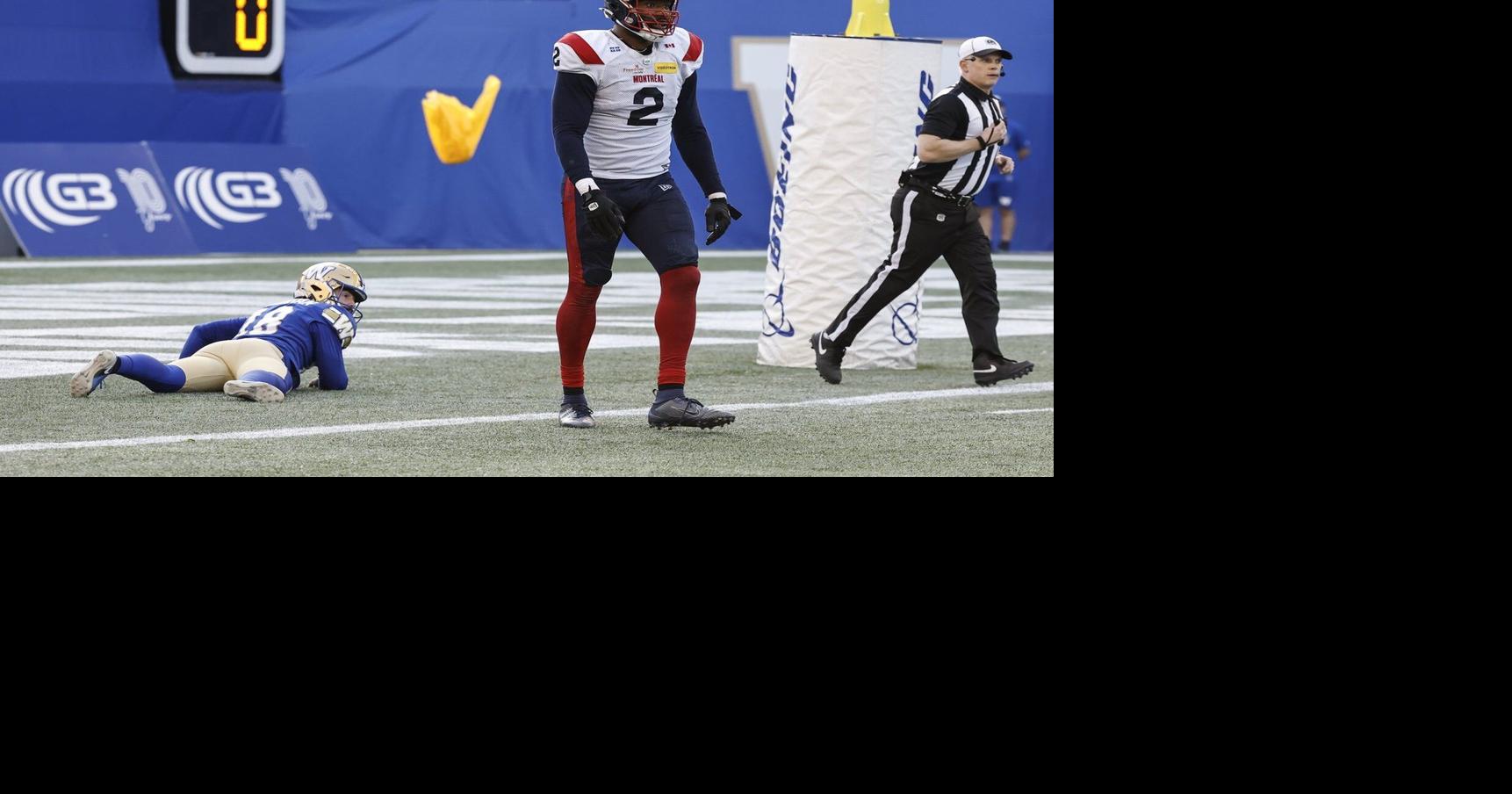 Montreal Alouettes release Oakman after CFL suspends defensive lineman ...