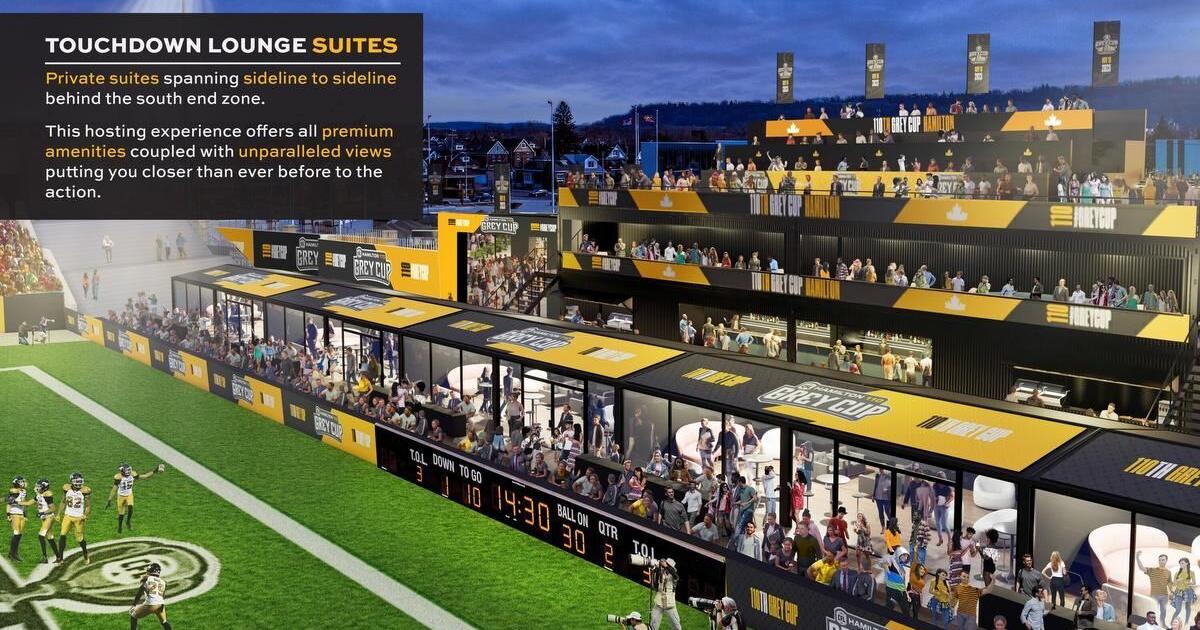 Tim Hortons Field gets new look for Grey Cup