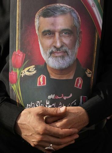 Photos of the funeral of top Iranian military commanders and scientists ...