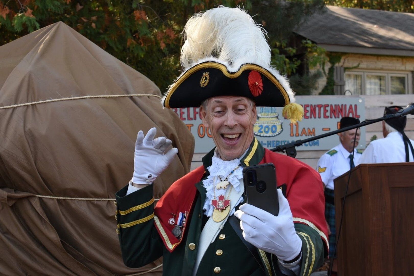Caledon’s Town Crier Andrew Welch steps down after 15 years