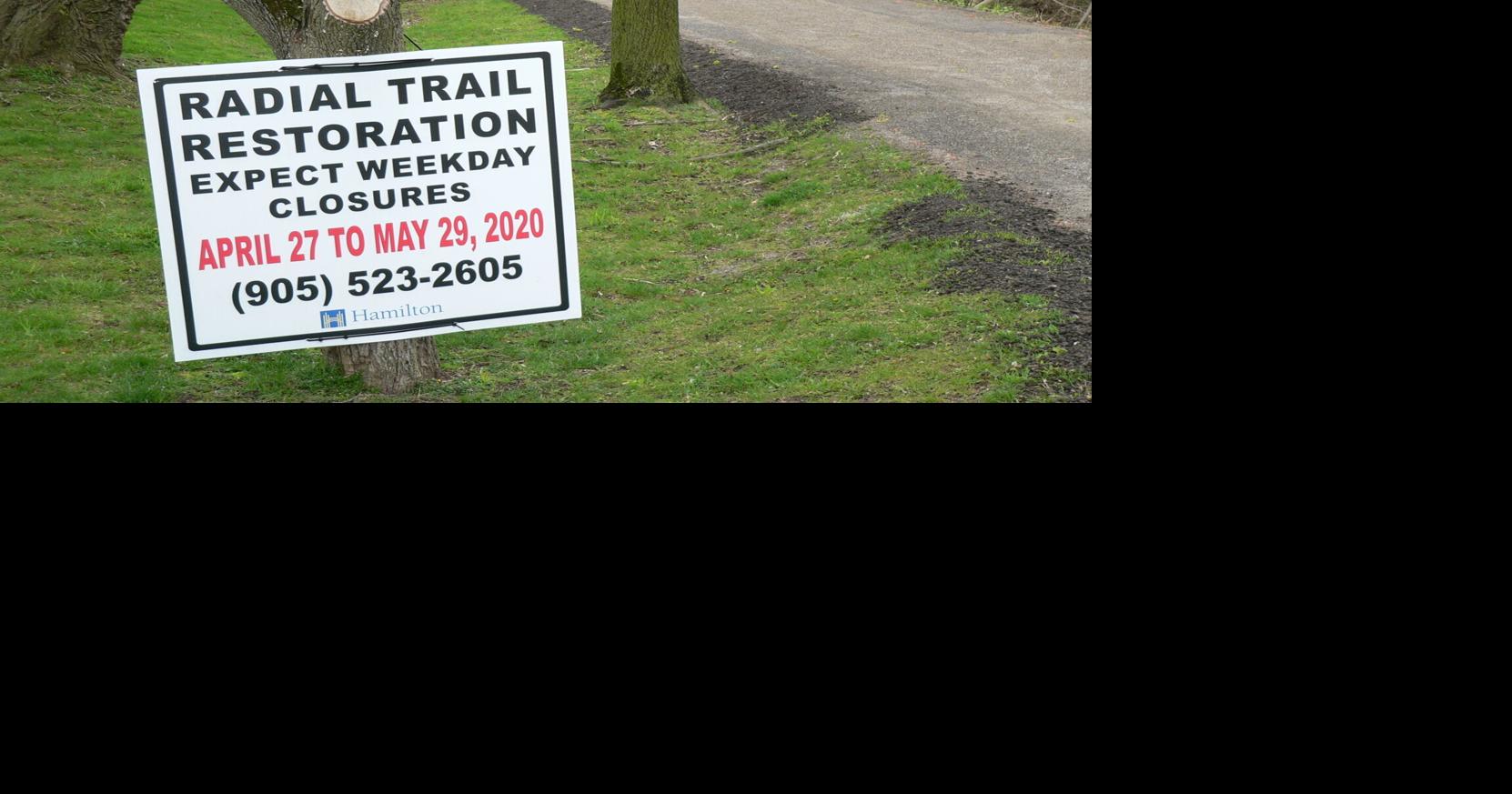 What’s going on here on the Ancaster Radial Trail?
