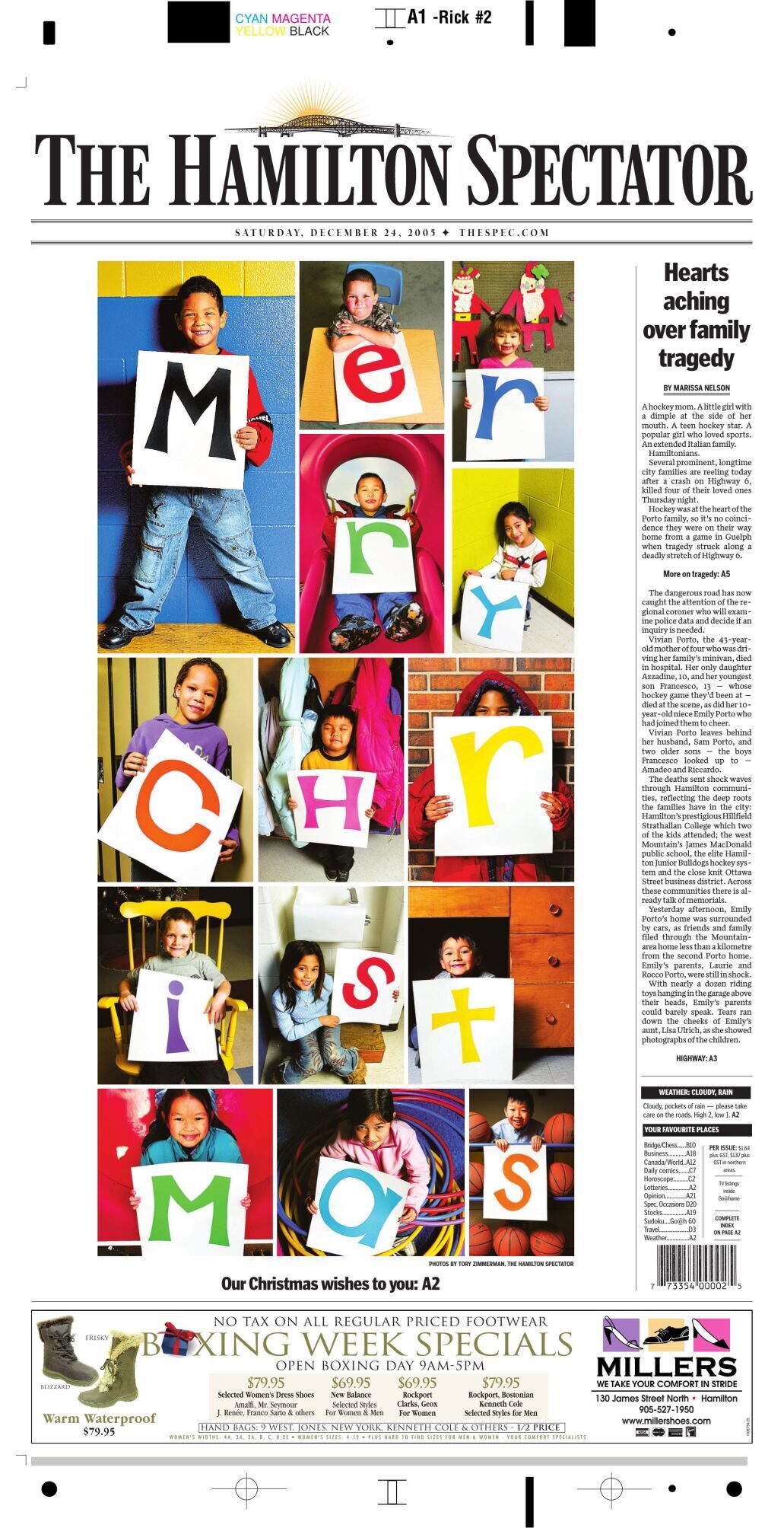 The Hamilton Spectator Christmas edition