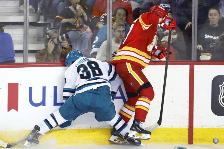 Farabee scores winner, Flames end five-game skid with win over Sharks
