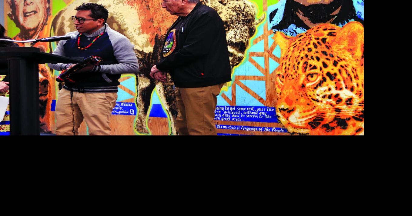 Mural aims to merge Indigenous cultures