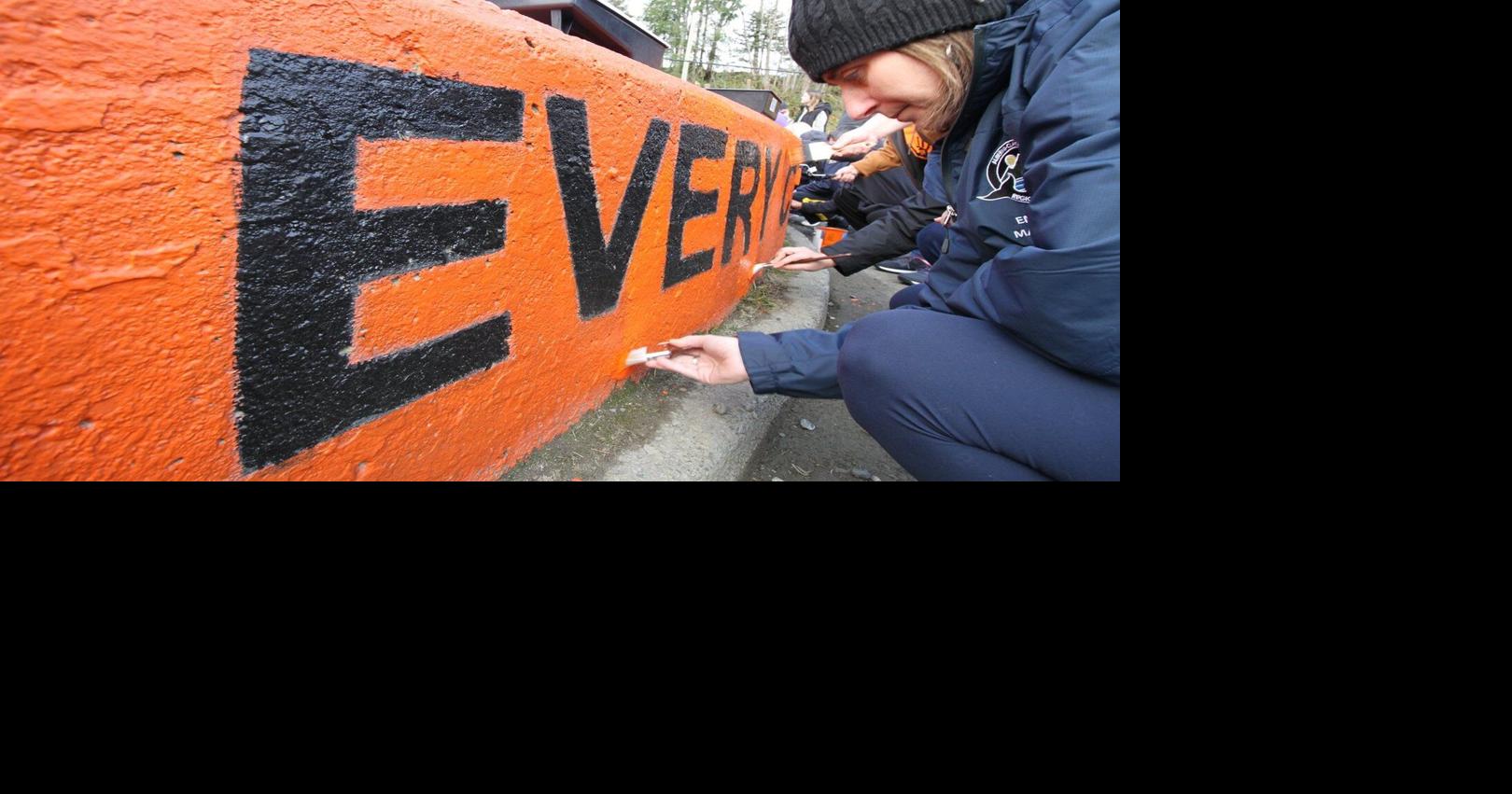 Hateful graffiti found on Port Alberni’s Orange Bridge for second time ...
