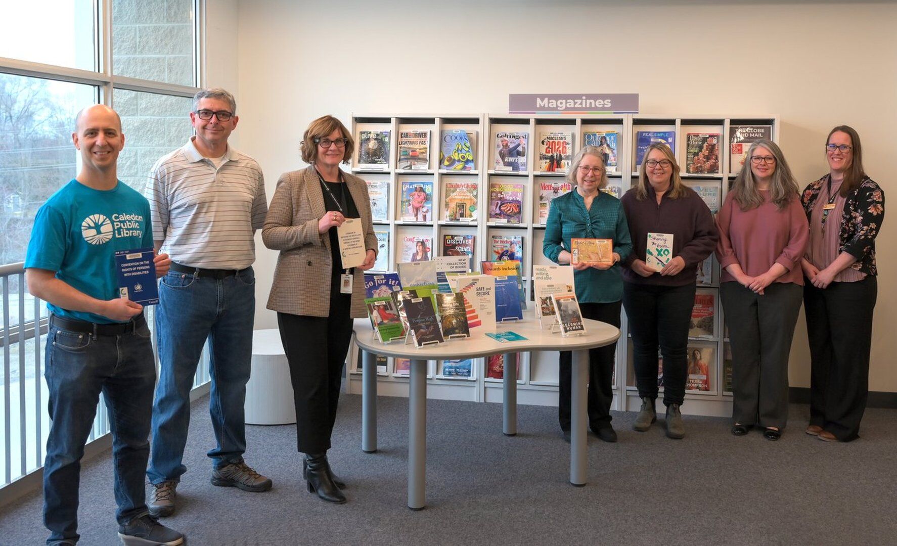 CAFFI Community Support Network promotes inclusion through Library donation