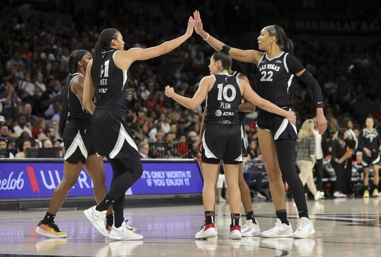 All-Star Chelsea Gray returns to Aces, Jackie Young scores 32 to help ...