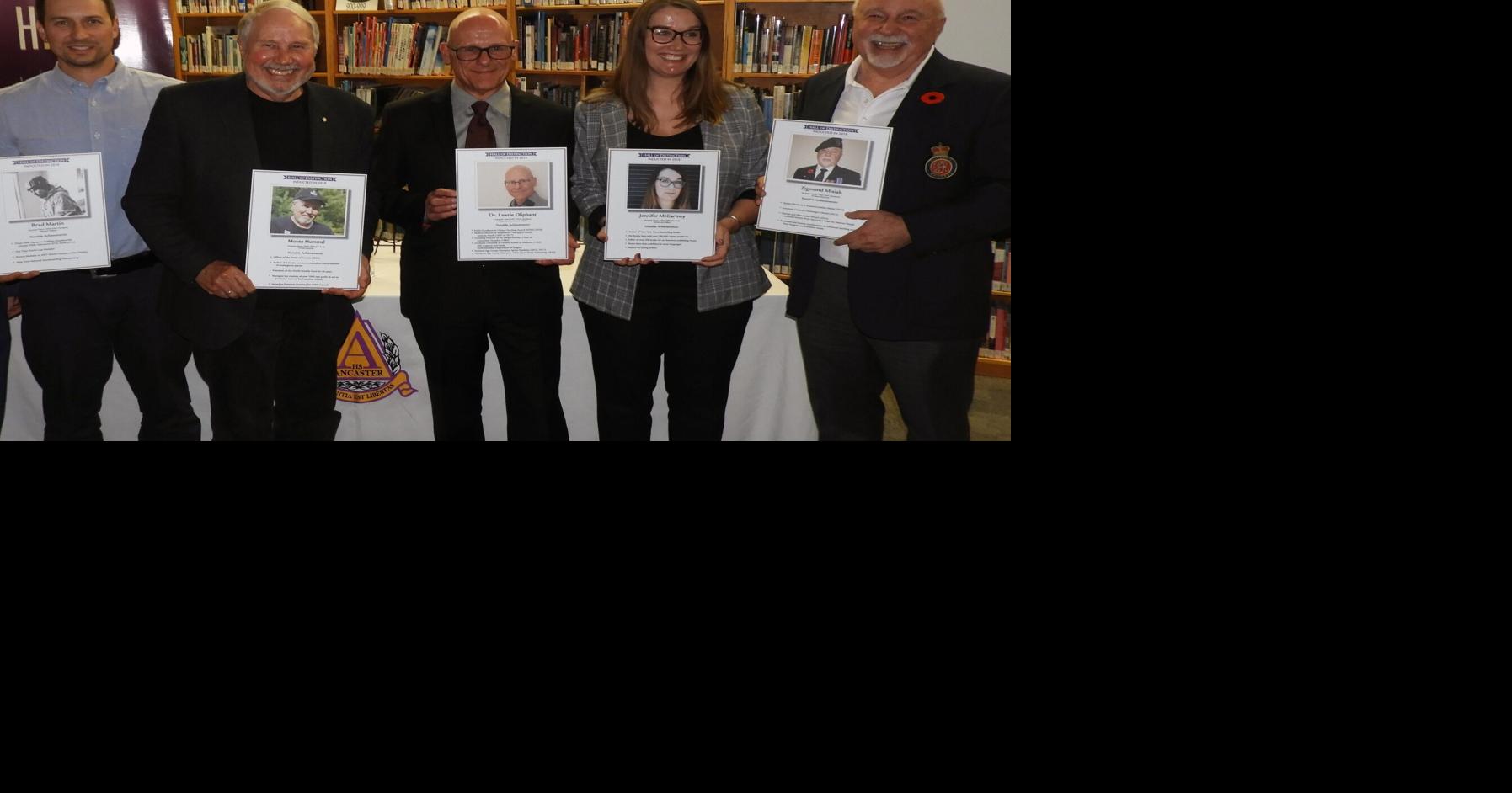 Ancaster High School adds to its Hall of Distinction