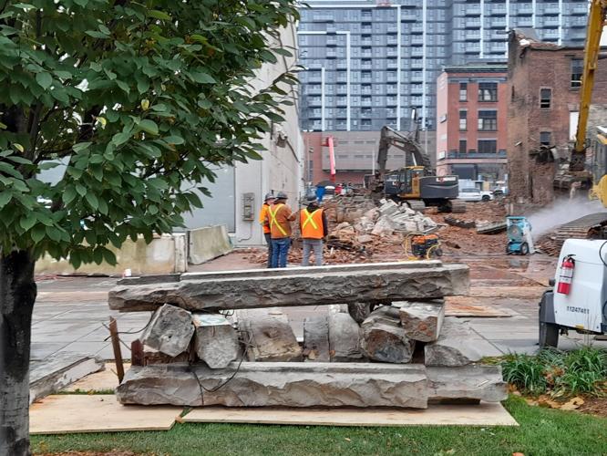 Third Gore Park building knocked down after two collapse