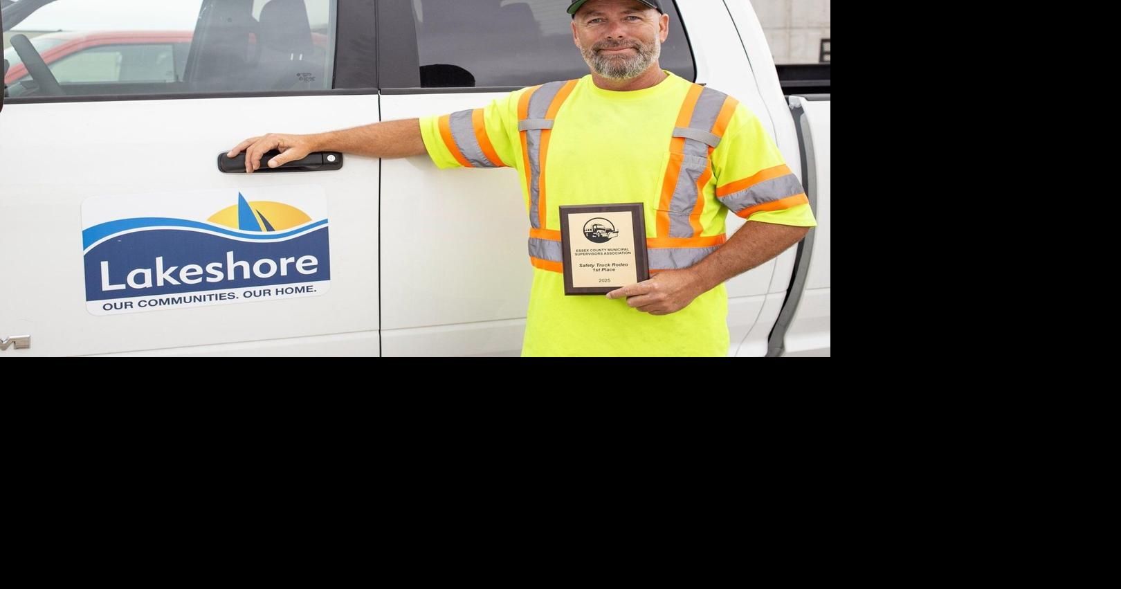 Lakeshore equipment operator wins top spot at regional Truck Roadeo