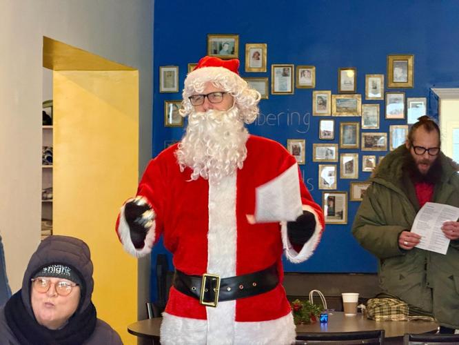 Helping Hands’ Christmas gathering on Barton Street East