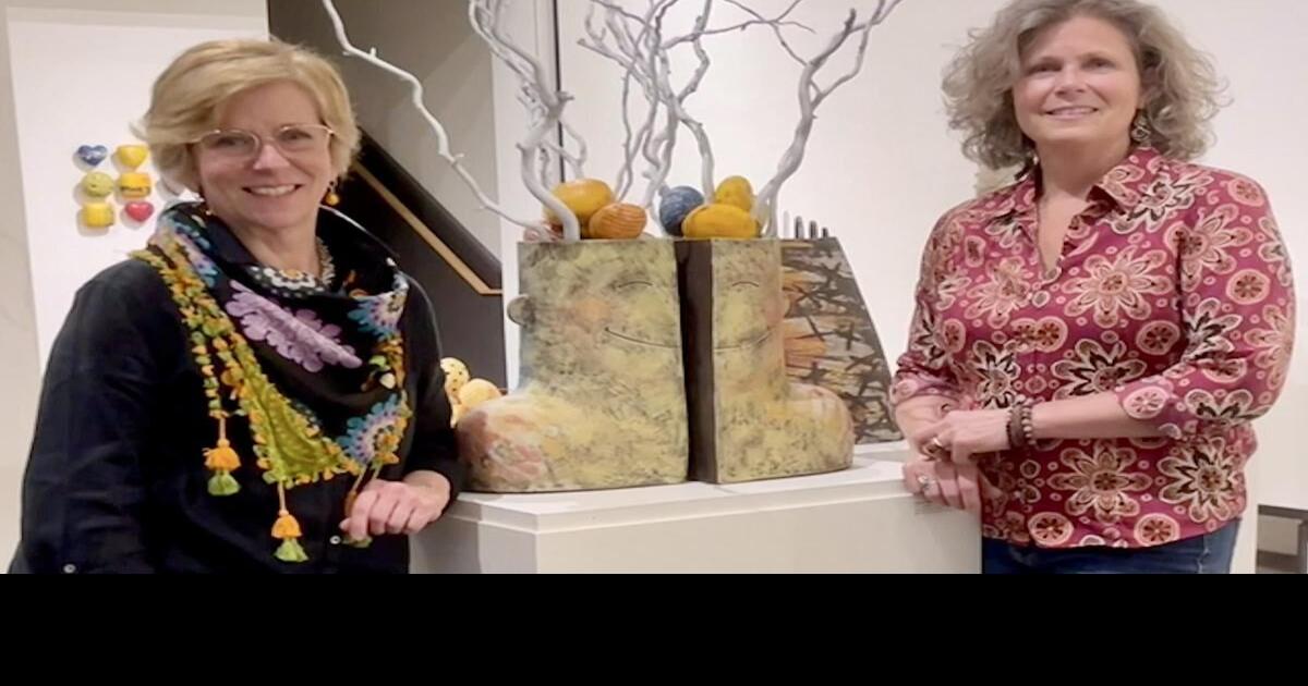 Fantastic sculptures by Andrea Vuletin and Darlene Pratt at Carnegie Gallery