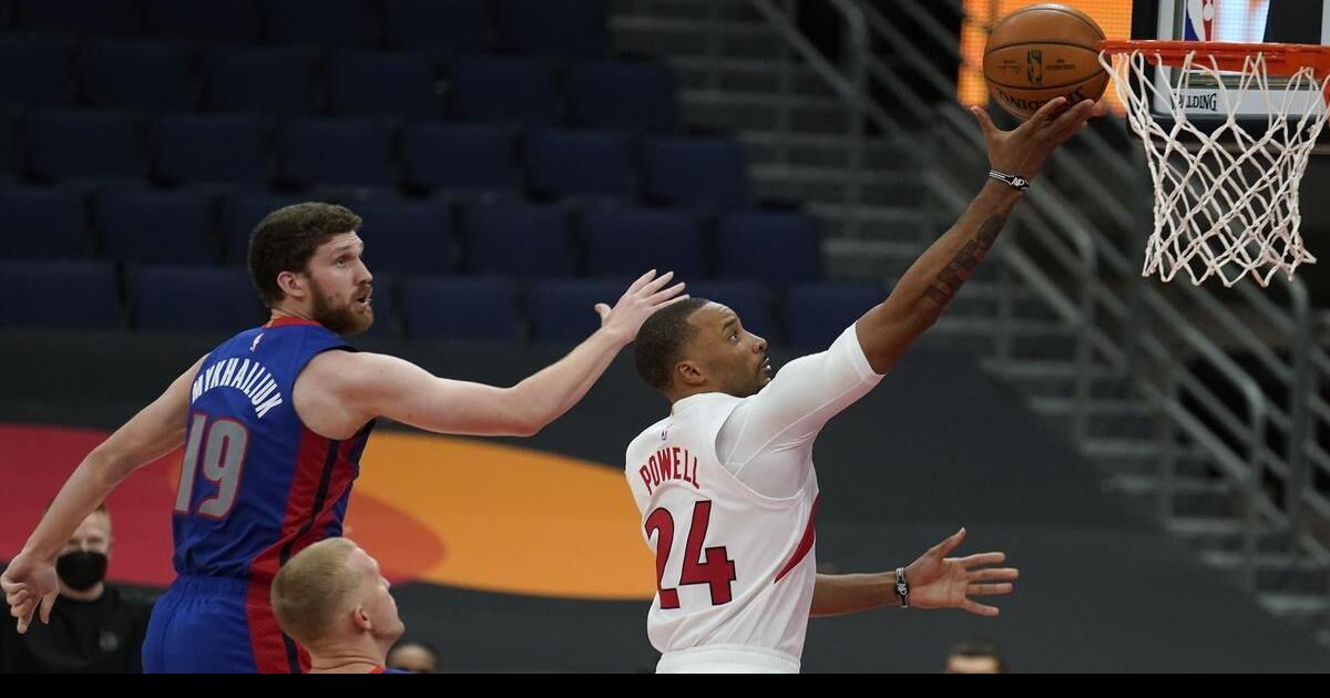 Watch: Toronto Raptors vs. Detroit Pistons highlights