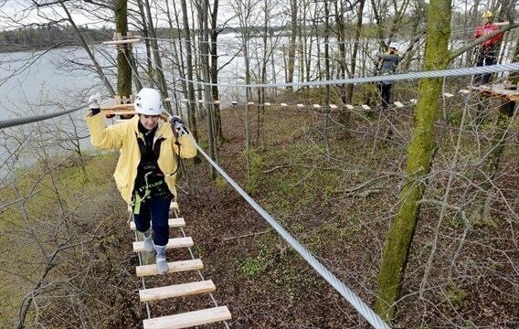 Up and away, Tarzan: Zip line adventure park opens in Binbrook