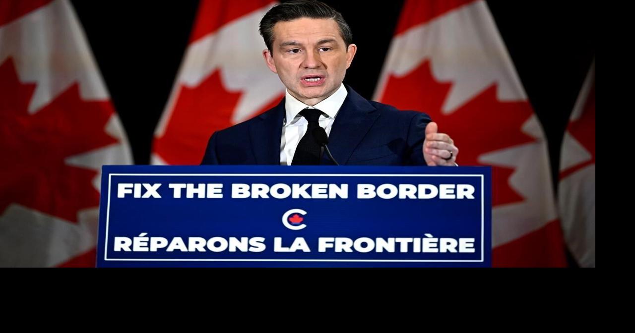 Poilievre calls for asylum seeker cap, border plan as U.S. tariff ...