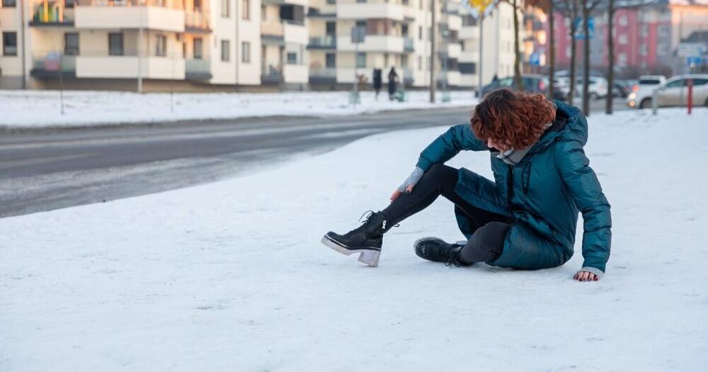It’s slip and fall on ice and snow season!