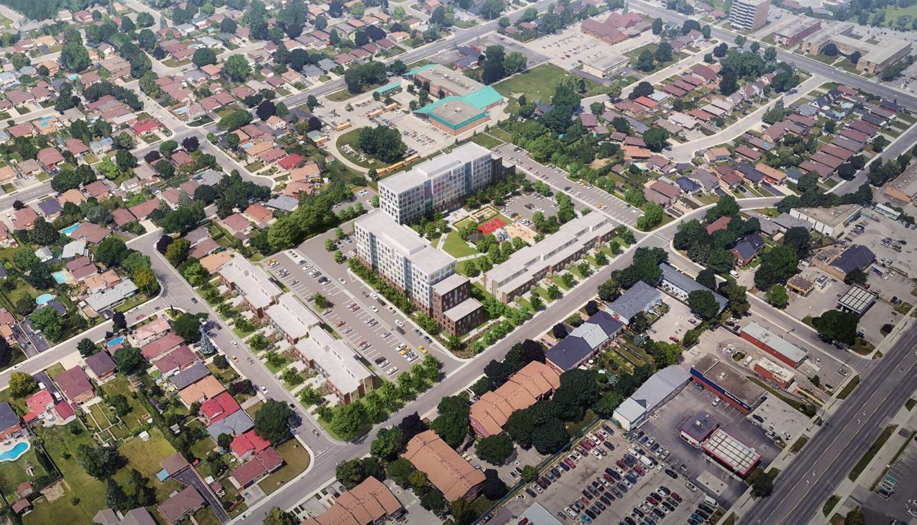 Shovels break ground on Mountain affordable-housing project