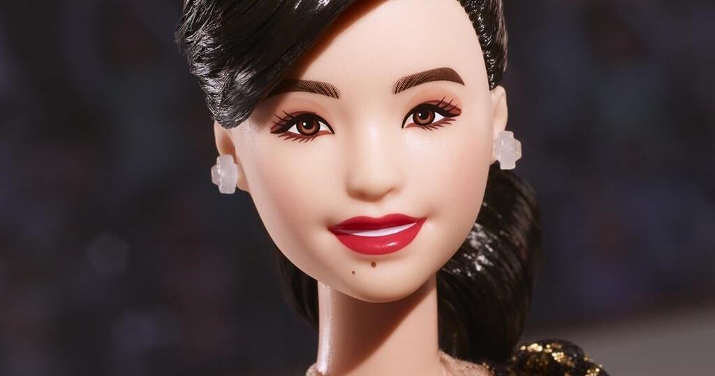 Olympian Kristi Yamaguchi is 'tickled pink' to inspire a Barbie doll