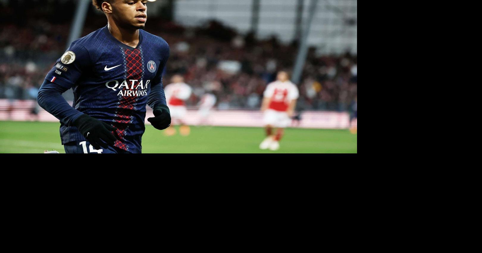 PSG forward Désiré Doué faces several weeks out with a thigh tear