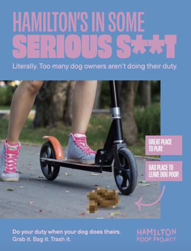 Hamilton Poop Project makes a stink over unscooped dog poop