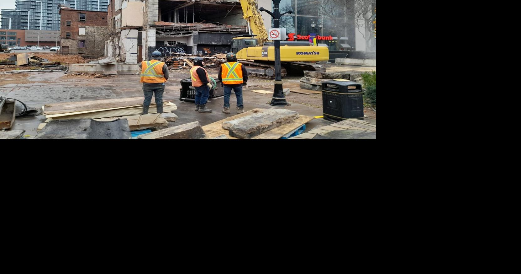 Last of Gore Park heritage buildings razed
