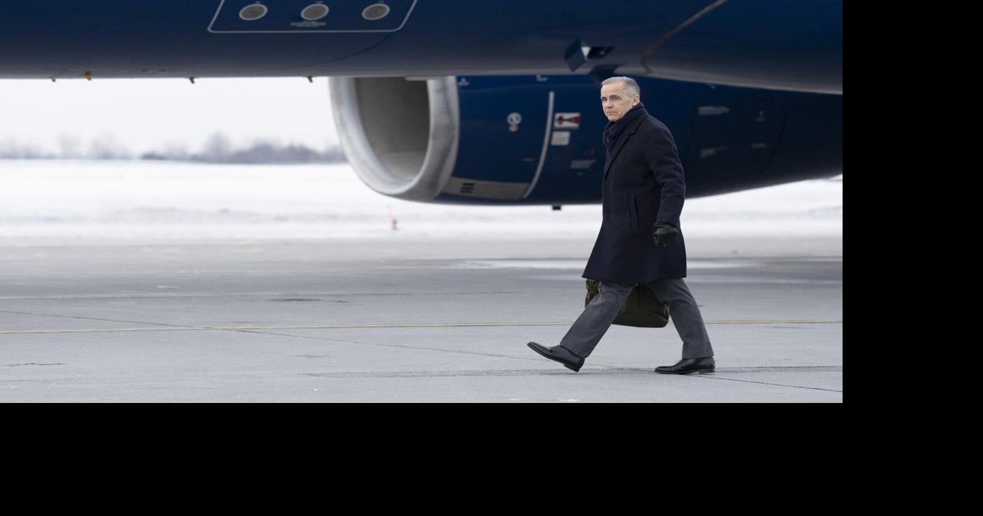 Carney arrives in Paris for talks with Ukraine's allies about security ...