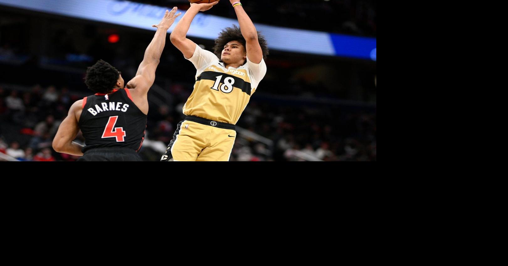 Kyshawn George scores 23 points as lowly Wizards whip sluggish Raptors ...