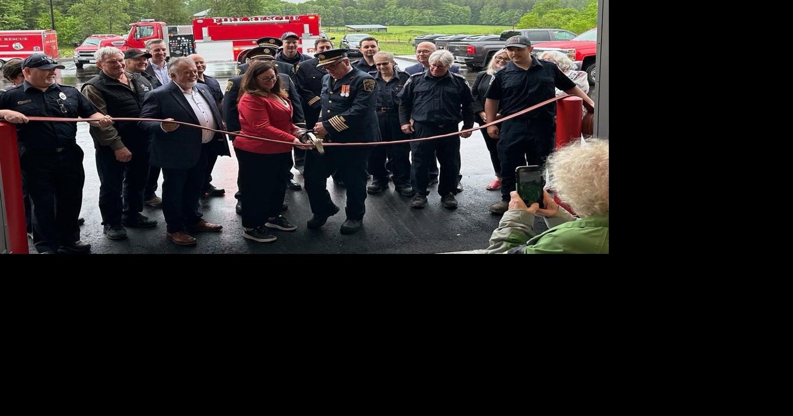 Community applause greets new fire station in Seeley's Bay