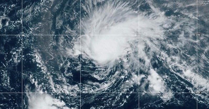 Hurricane Isaac and Tropical Storm Joyce move through the open Atlantic ...