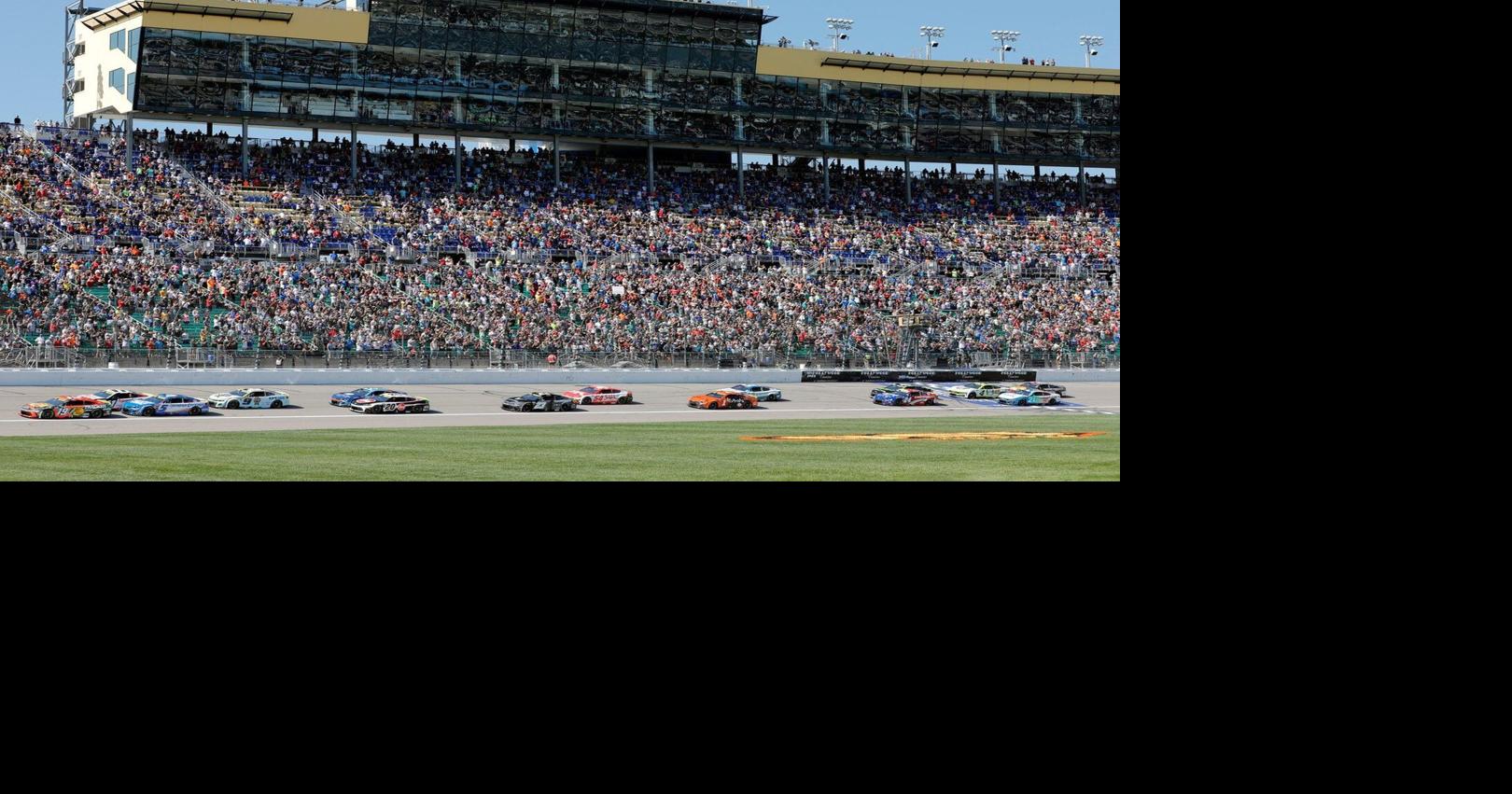 Elliott steals Kansas Speedway race in wild overtime finish, secures ...