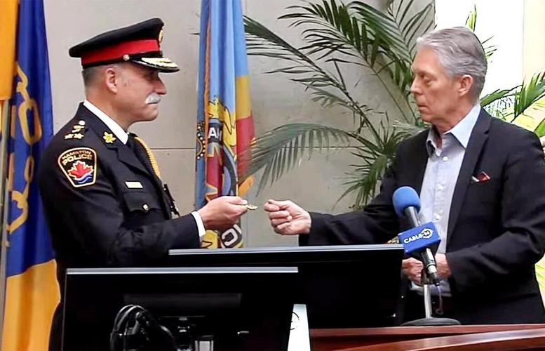 ‘Honoured and proud’: Frank Bergen named Hamilton’s new police chief