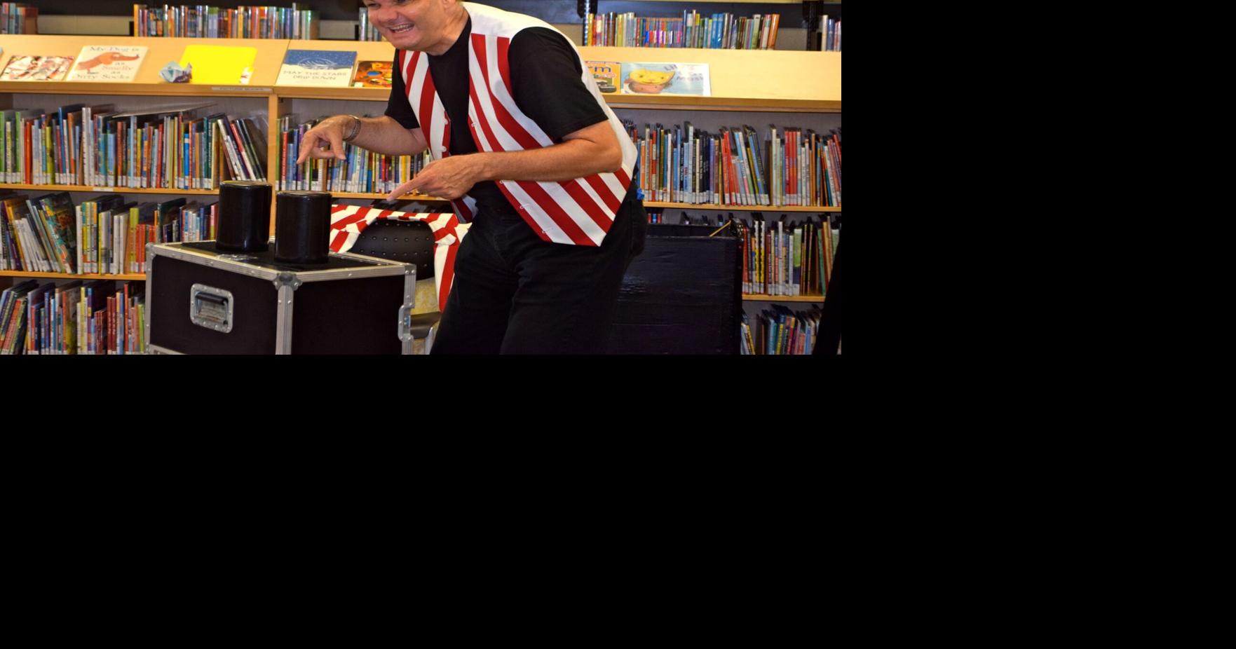Children amazed by magic at Hamilton Public Library’s Valley Park branch