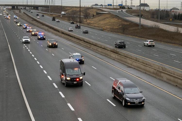 PHOTO GALLERY: Procession brings OPP officer Const. Grzegorz (Greg ...