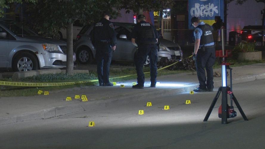 Two assault rifles used in downtown Hamilton ambush