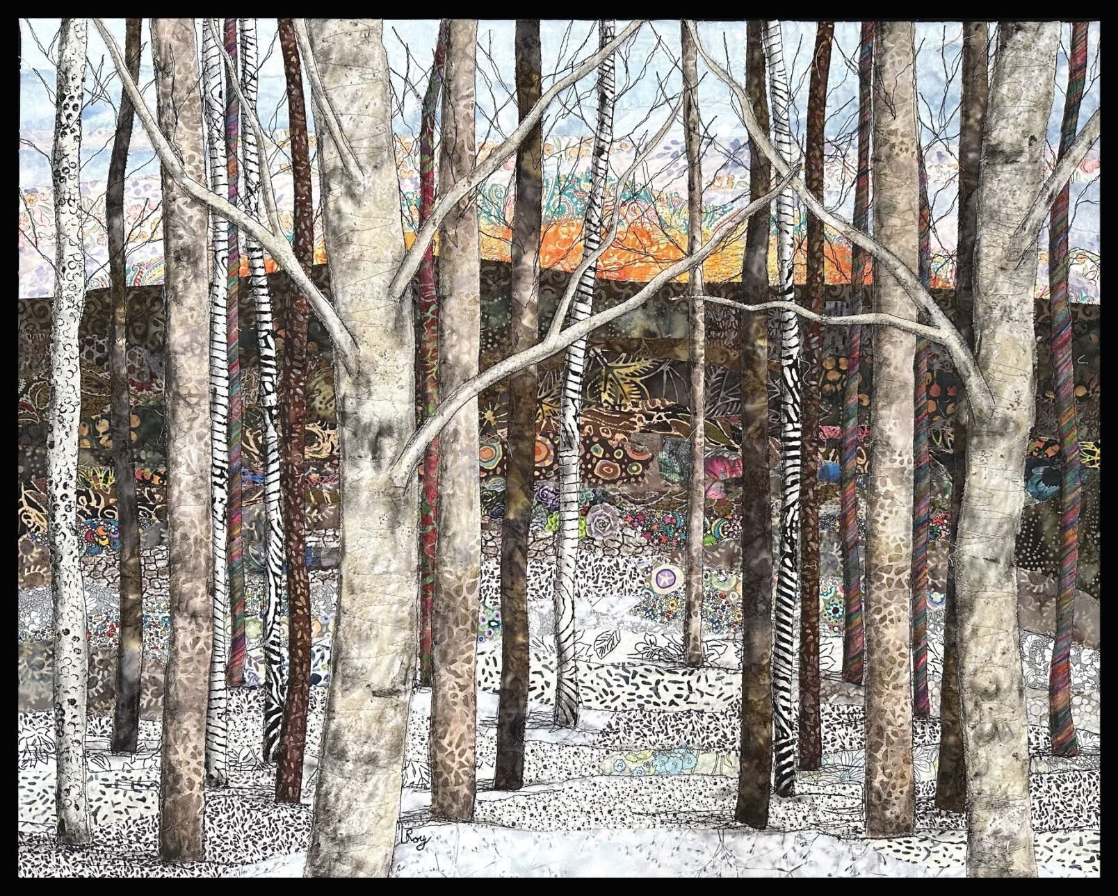 Dundas textile artist also a dedicated jigsaw puzzler
