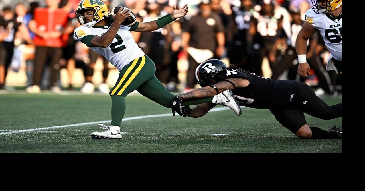Canadian Tre Ford to make his first start of CFL season for Edmonton Elks