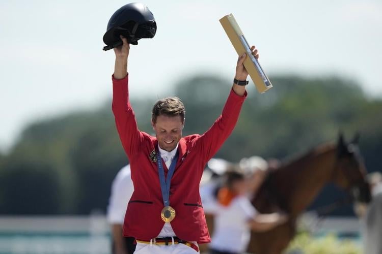 Christian Kukuk wins equestrian individual jumping title for dominant ...