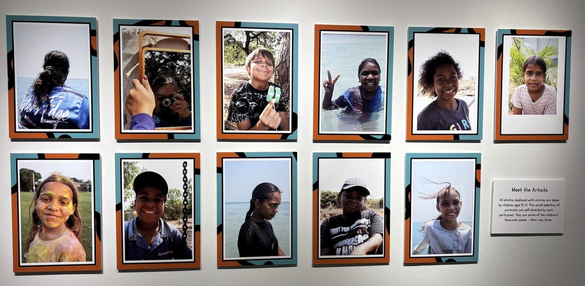 StFX art gallery displays photos by Australian Indigenous children