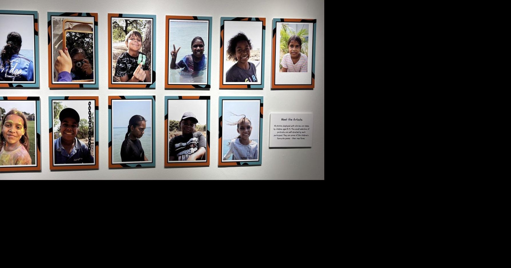 StFX art gallery displays photos by Australian Indigenous children