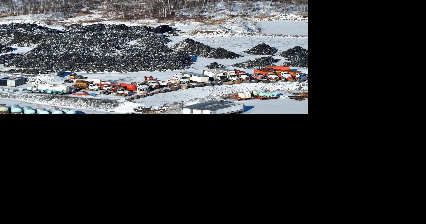 Used tires pile up at illegal Ontario site after recycling cuts