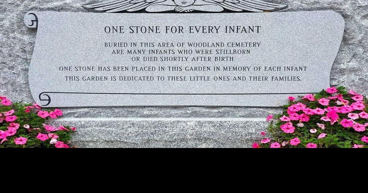 Monument memorializes 525 infants, stillborn babies