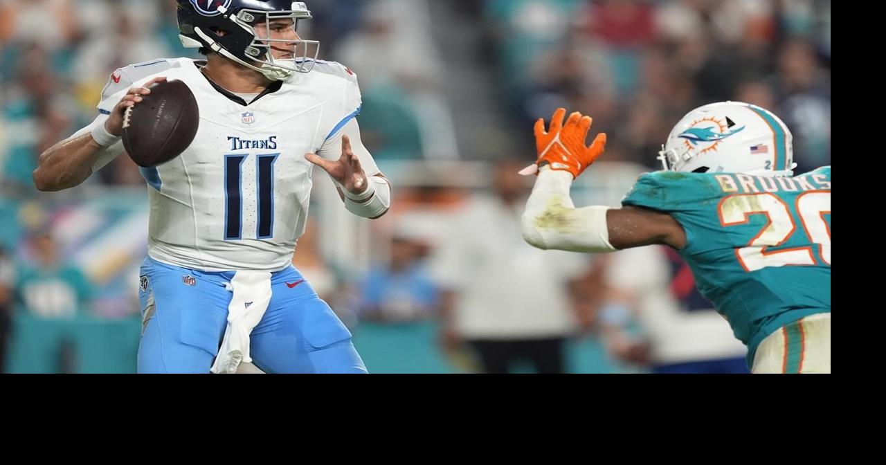 Titans rule out starter Will Levis due to shoulder injury. Mason ...