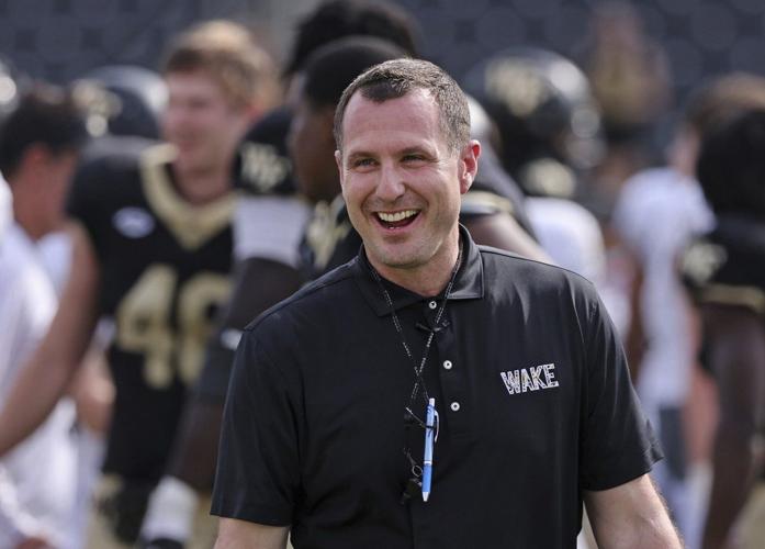 Jake Dickert is set for his Wake Forest debut. It's the latest stop in ...