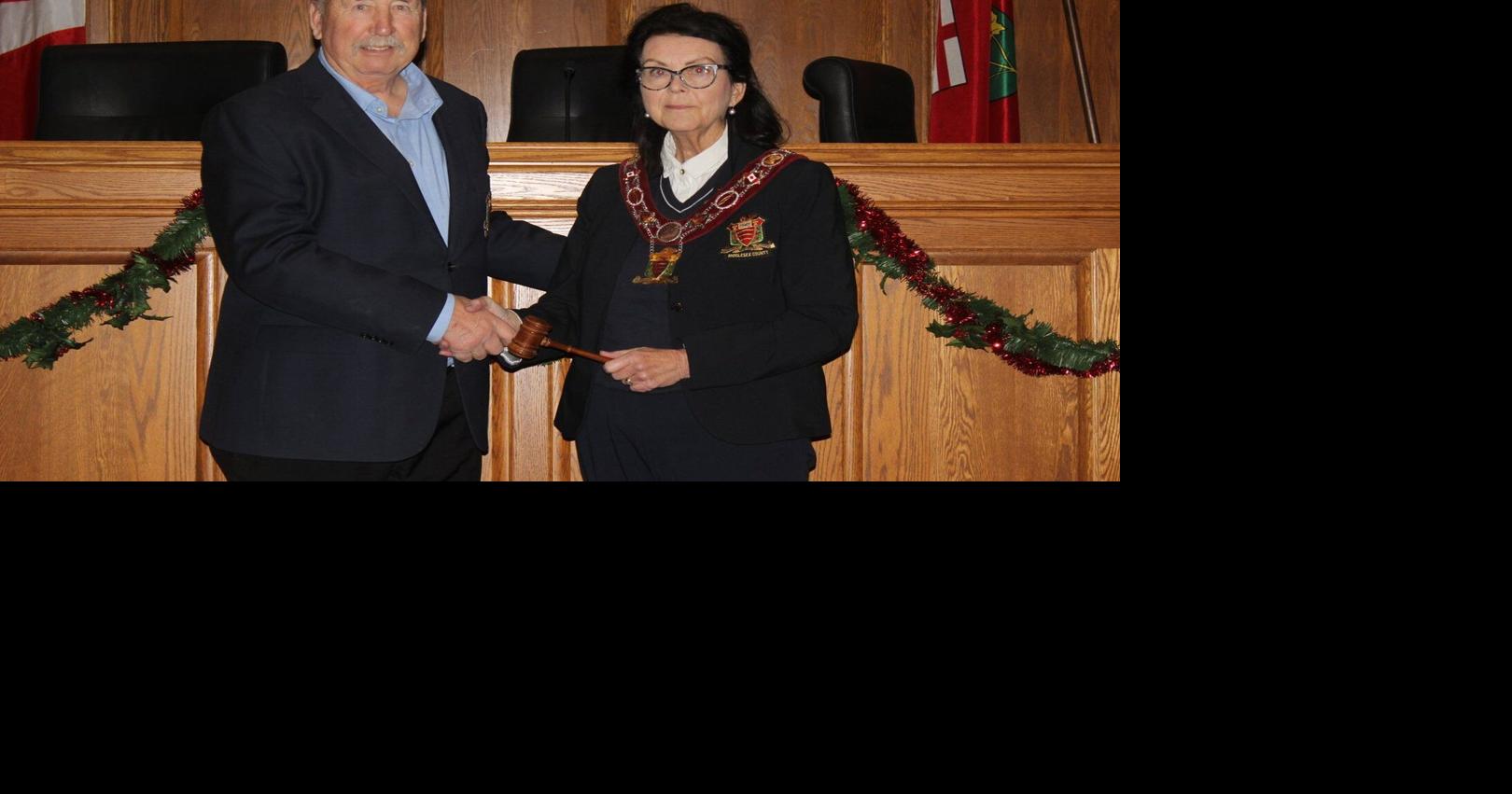 Adelaide Metcalfe Mayor Susan Clarke Elected Middlesex County Warden ...