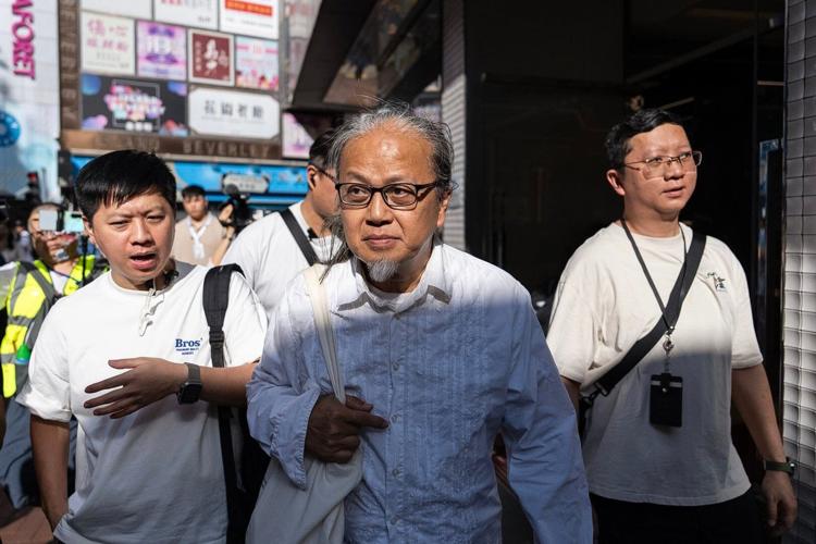 A Hong Kong artist tries to mark the Tiananmen crackdown. He was ...