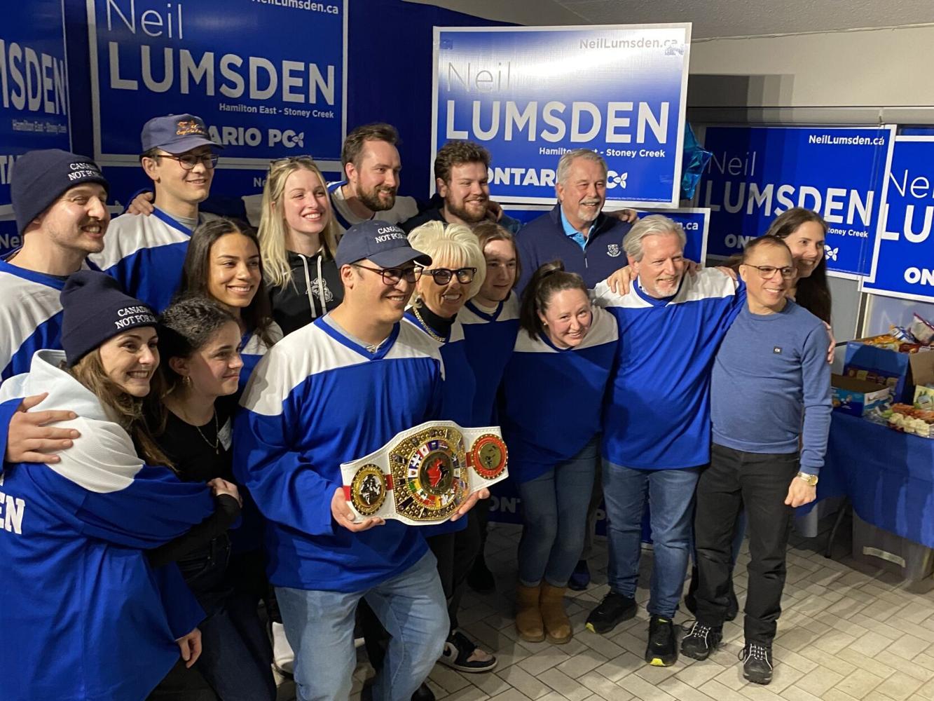 Tory Neil Lumsden wins Hamilton East-Stoney Creek